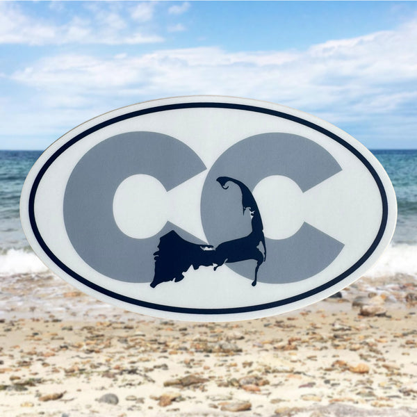 Cape Cod Stickers, CC Oval Sticker, Cape Cod Oval Sticker - Cape Cod Insta