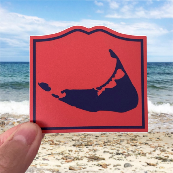 Nantucket Sticker, Nantucket Decal, Nantucket Stickers, Nantucket Gift ...