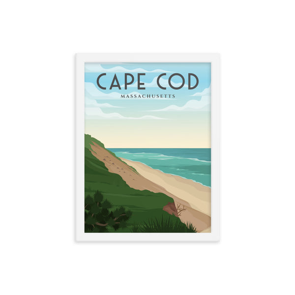Cape Cod National Seashore Framed Poster, Cape Cod Poster - Cape Cod Insta